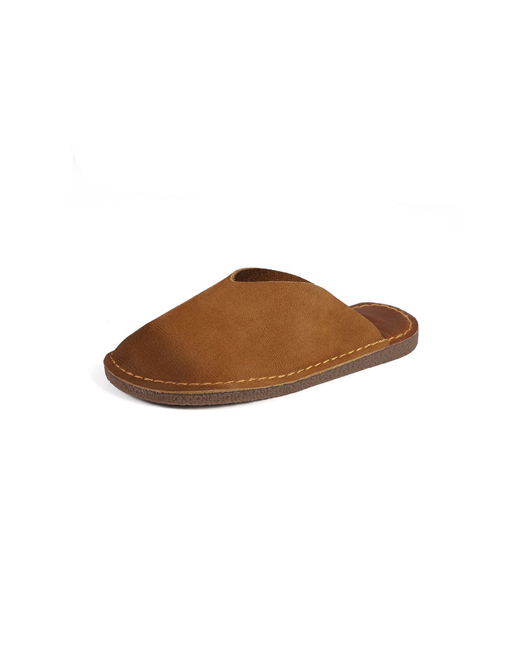 Comfortable Handmade Retro Leather Slippers 41 — Obiono