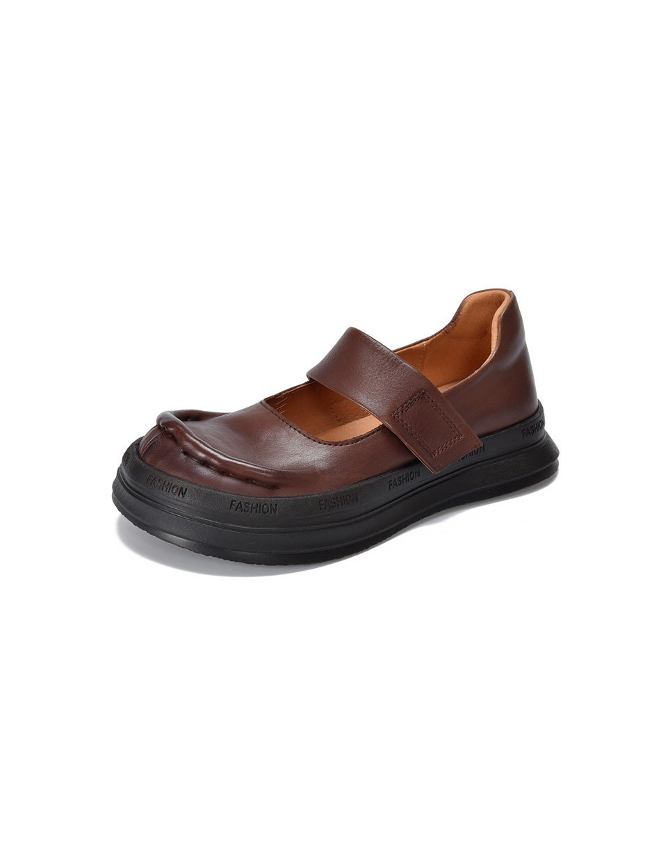 Front Strap Comfortable Wide Toe Box Flat Shoes — Obiono