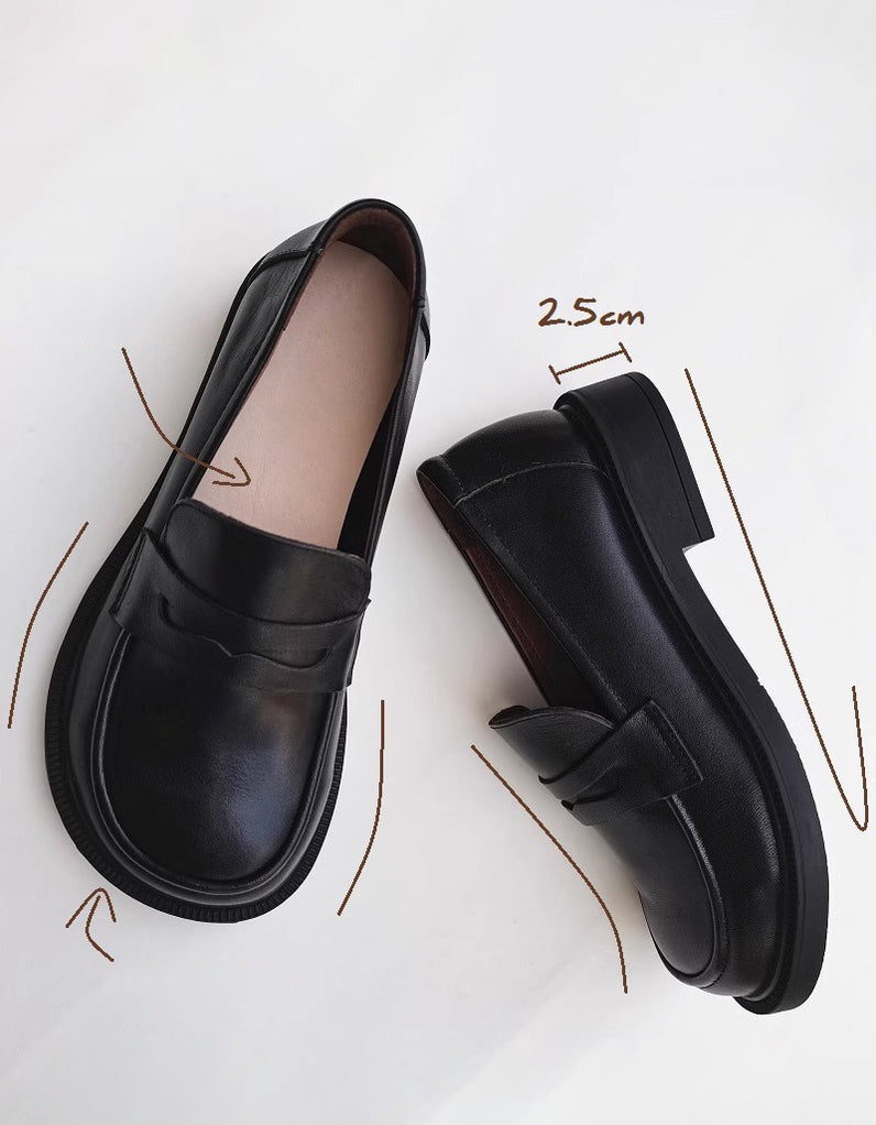 Comfortable Wide Toe Box Loafers for Women 35-41 — Obiono