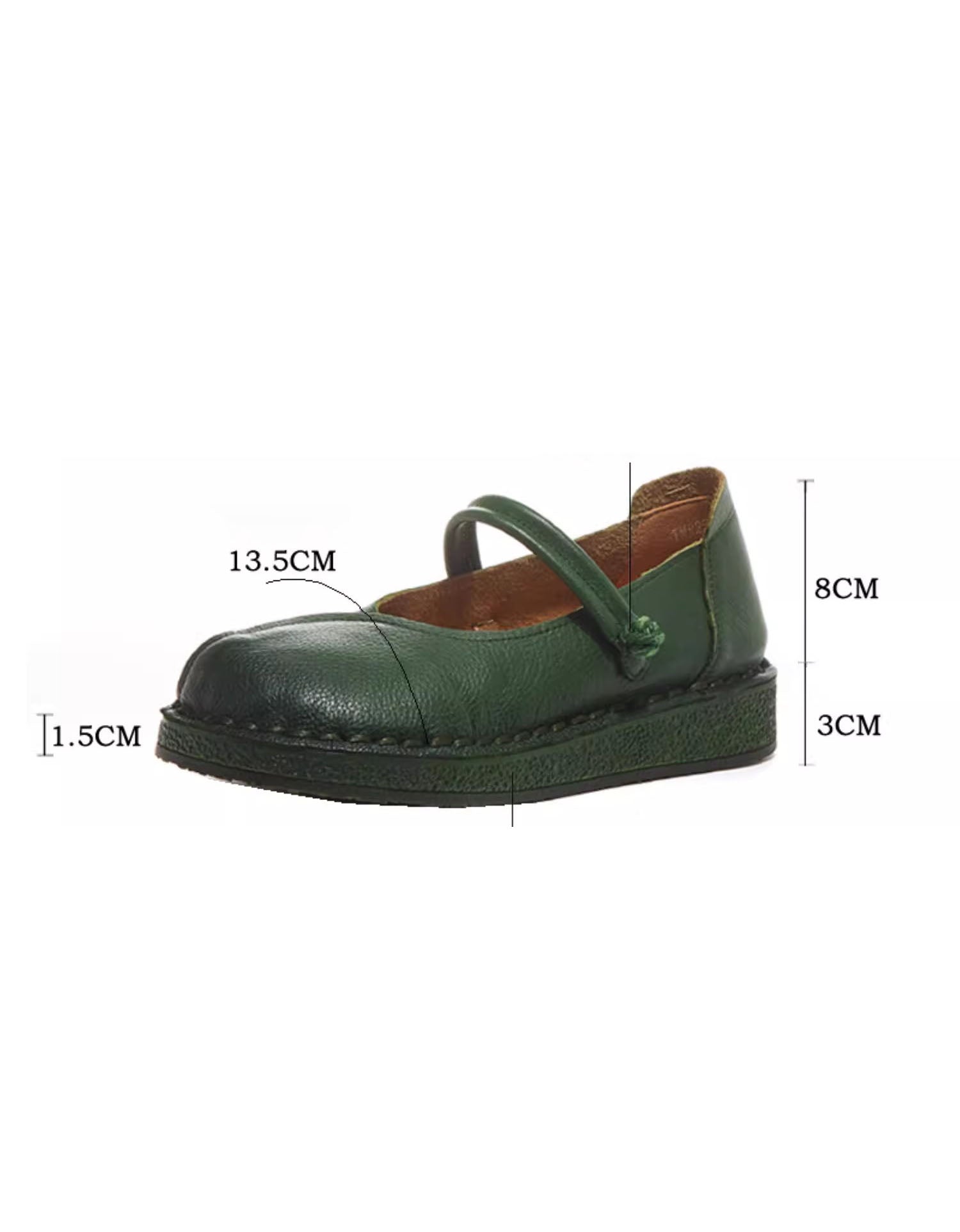 Handmade Soft Soles Wide Toe Box Flat Shoes — Obiono