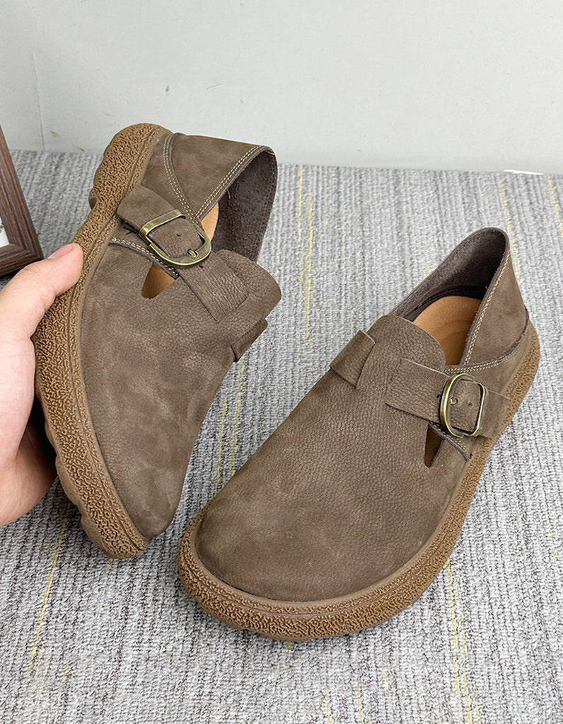 Soft Leather Casual Comfortable Clogs for Men — Obiono