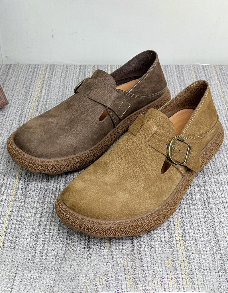 Soft Leather Casual Comfortable Clogs for Men — Obiono