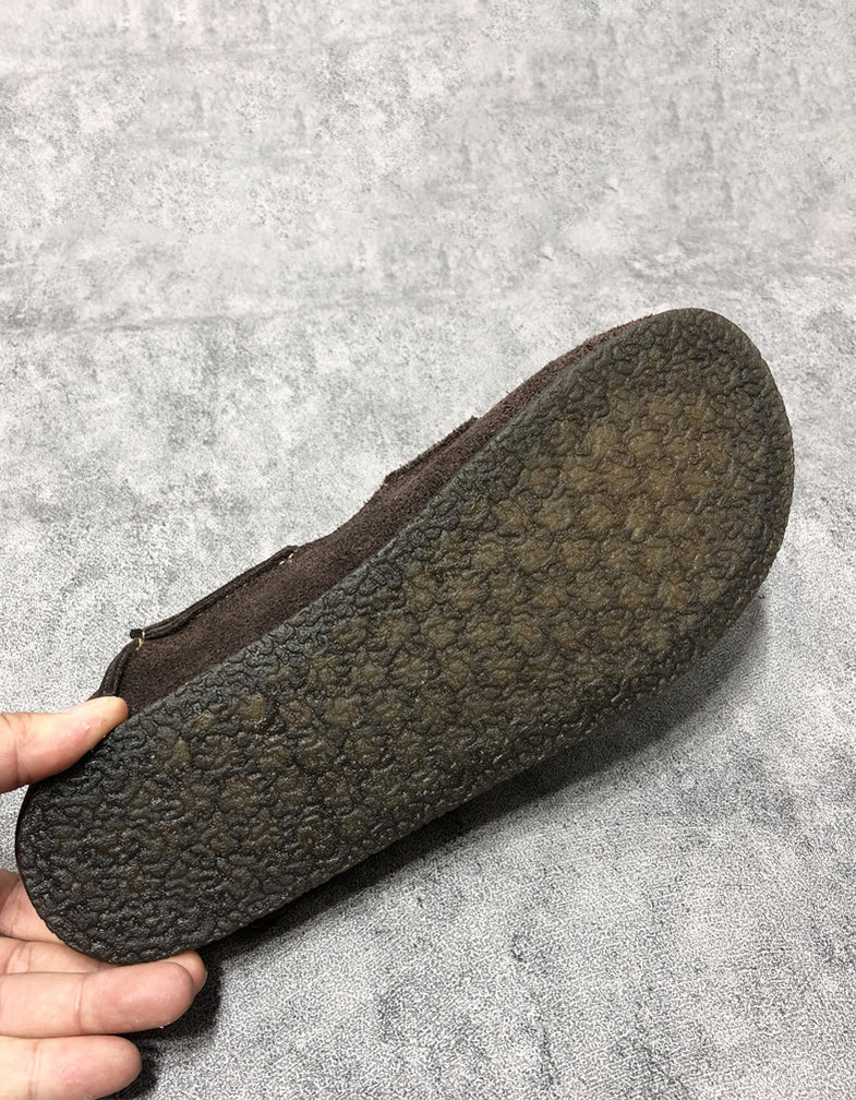 Cut-out Comfortable Soft Leather Suede Flats for Men 38-44 — Obiono