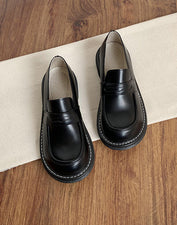 Soft Soles Comfortable Round Toe Box Loafers — Obiono