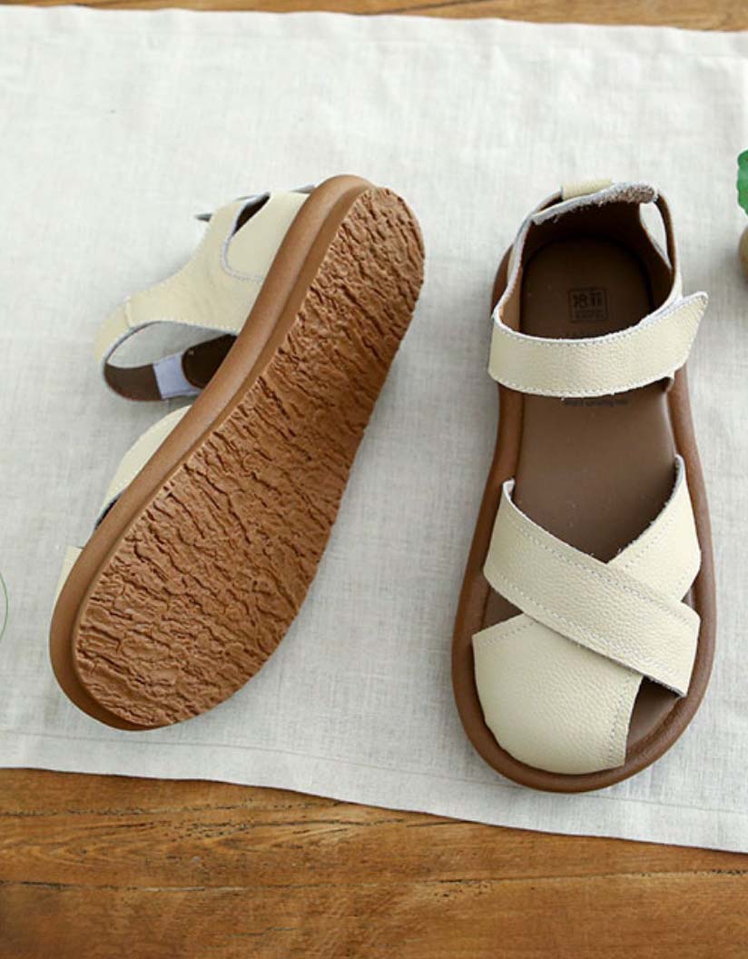 [Clearance] Summer Close Toe Comfortable Flat Sandals 38-39 — Obiono