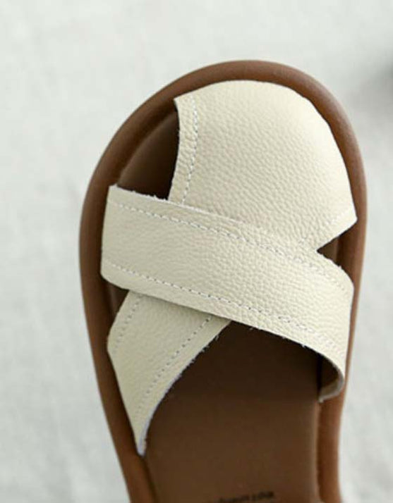 Summer Close Toe Comfortable Flat Sandals — Obiono