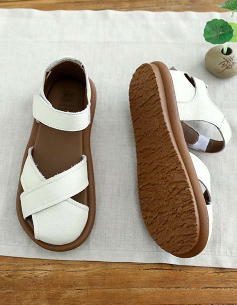 [Clearance] Summer Close Toe Comfortable Flat Sandals 38-39 — Obiono