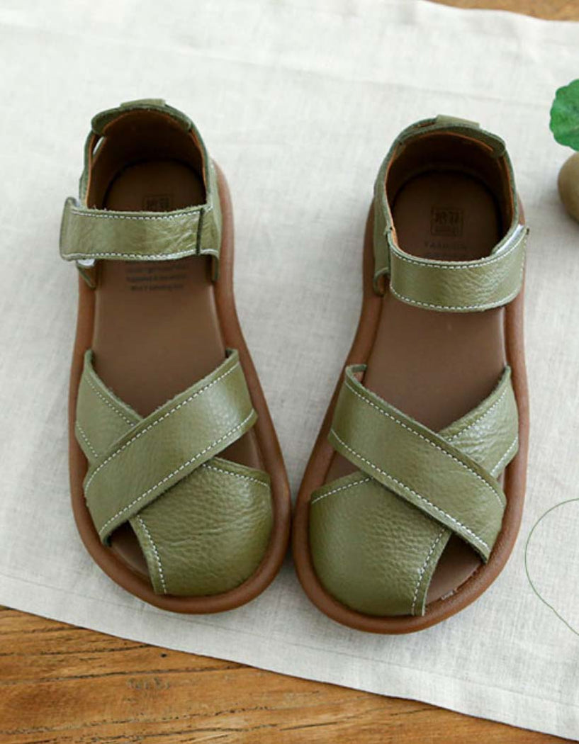 [Clearance] Summer Close Toe Comfortable Flat Sandals 38-39 — Obiono