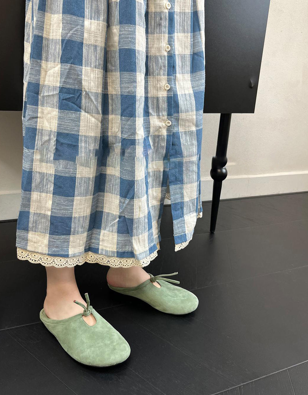 Summer Comfortable Suede Mules Slippers — Obiono