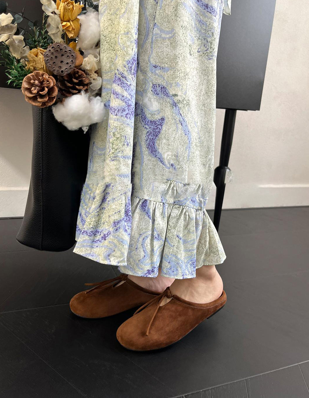 Summer Comfortable Suede Mules Slippers — Obiono