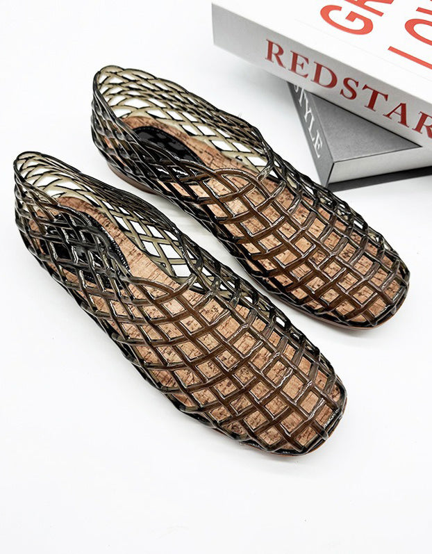 Summer Hollow Breathable Fishing Net Jelly Shoes — Obiono