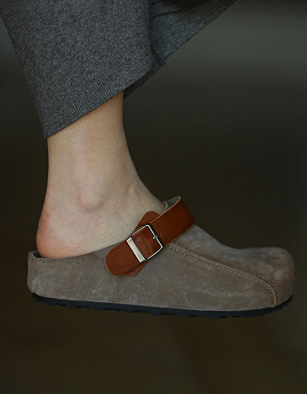 Women's Summer Wide Toe Clogs Slippers — Obiono