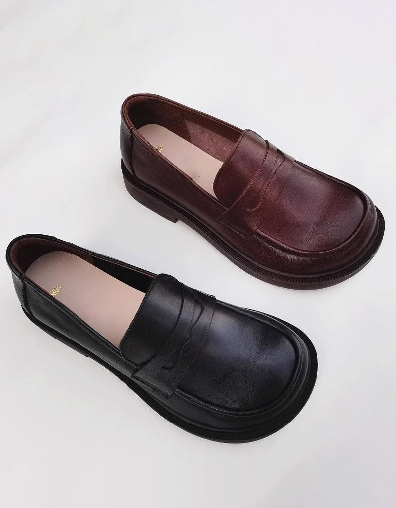 Comfortable Wide Toe Box Loafers for Women 35-41 — Obiono