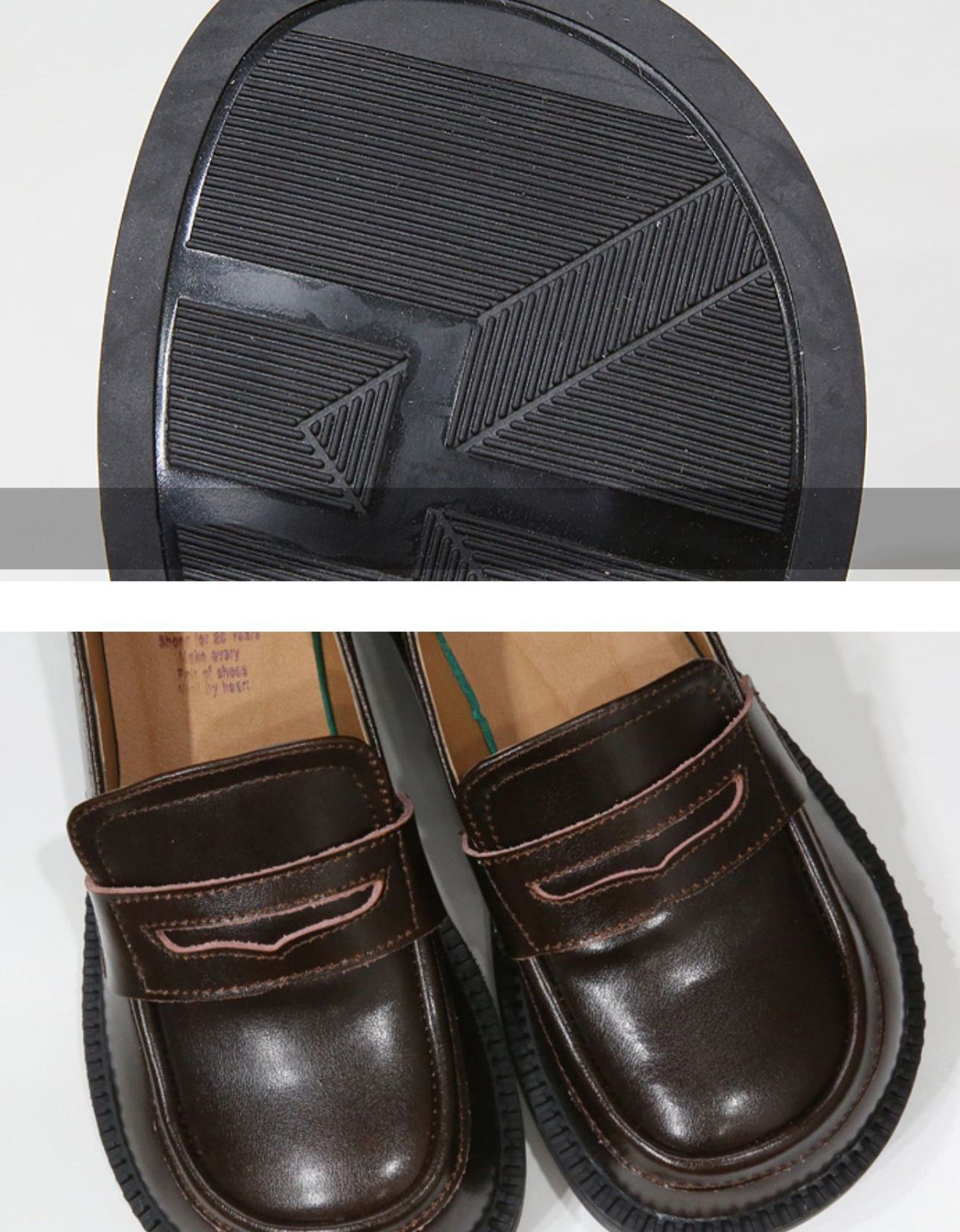 Comfortable Retro Leather Wide Toe Box Loafers — Obiono
