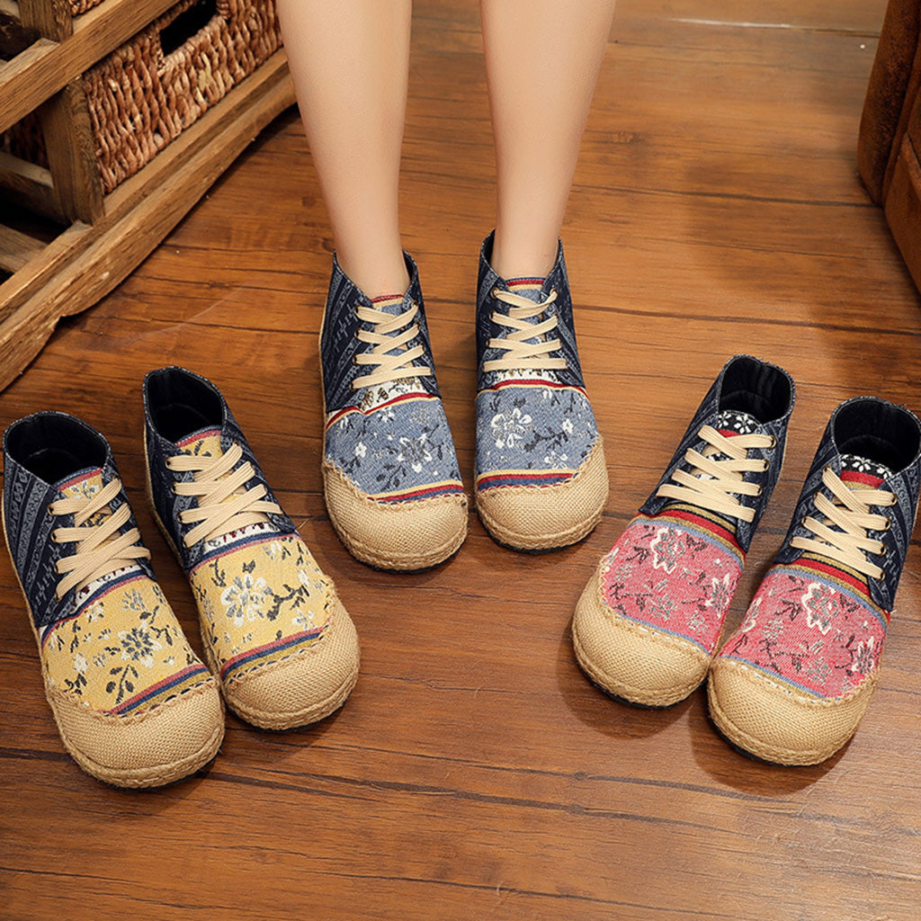 Cloth Handmade National Style Shoes | Gift Shoes — Obiono