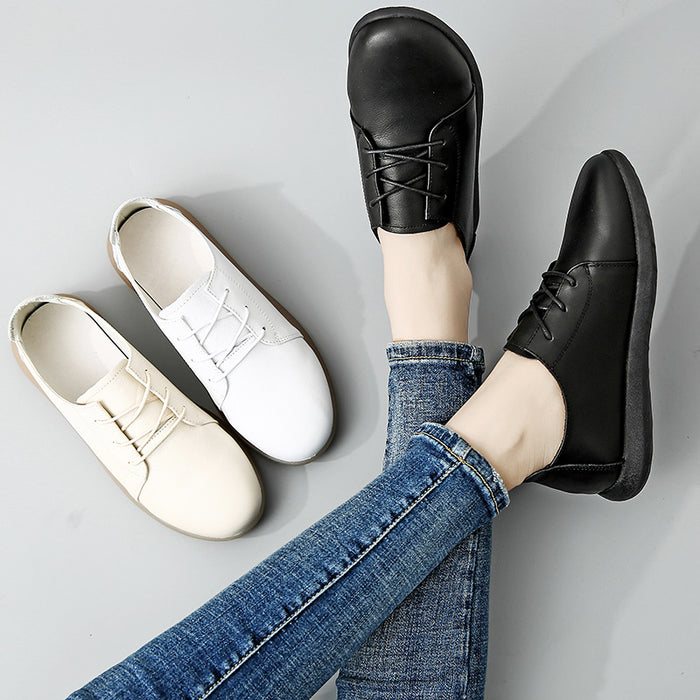 Lace-Up Women Simple Casual Shoes 35-41 — Obiono