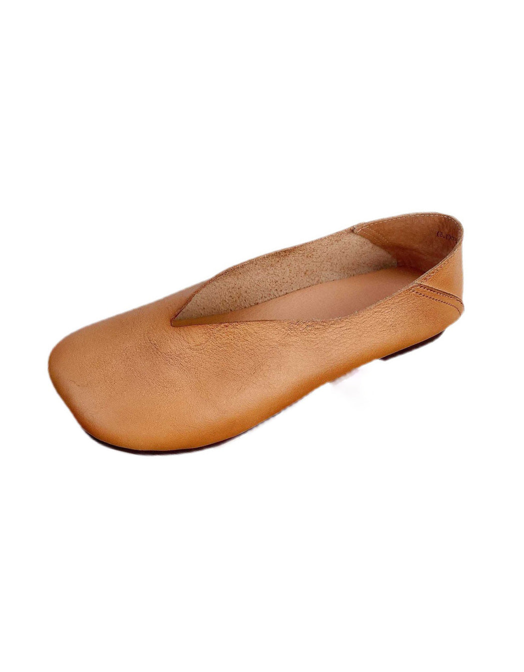 Square-Toed Soft Bottom Retro Flat Shoes — Obiono