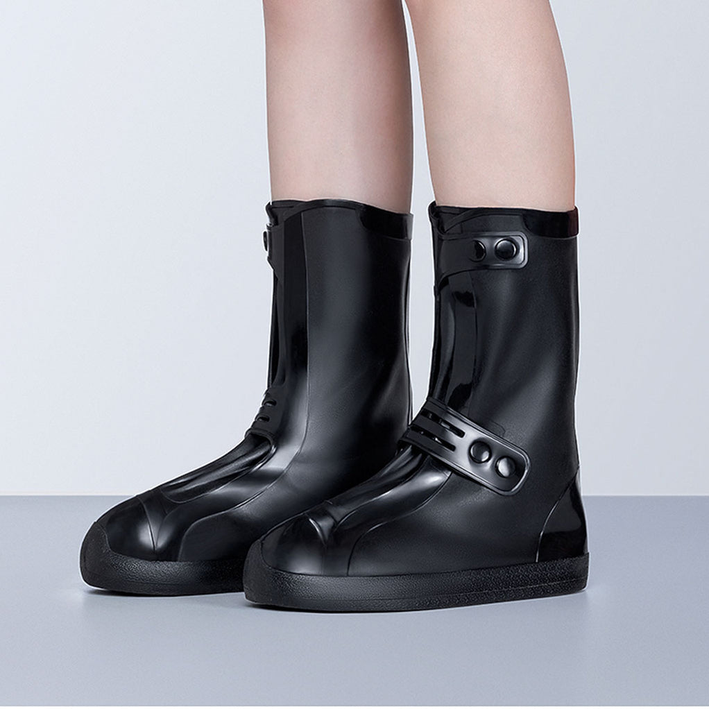 Mid-calf Anti-slip Waterproof Rain Shoes Cover — Obiono