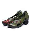Women's Handmade Embroidery Ethnic Shoes — Obiono